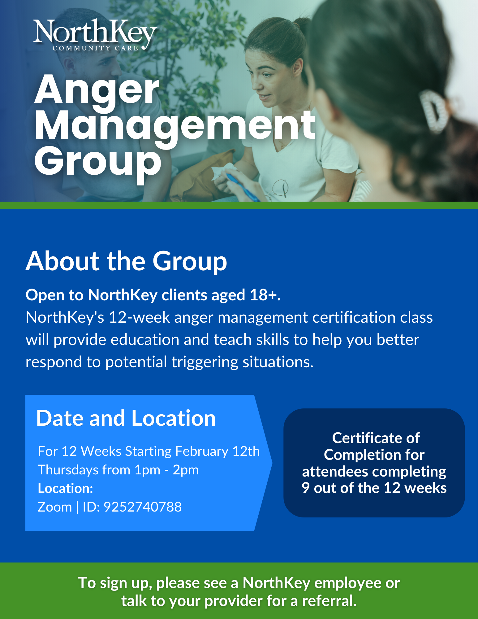 Anger Management Group – NorthKey